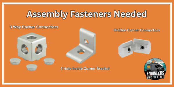 How to Build Van Cabinets with 8020 • Engineers who Van Life