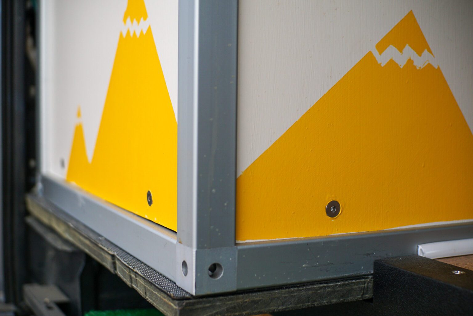 Fastening Panels to 80/20 Modules in your DIY Van Build