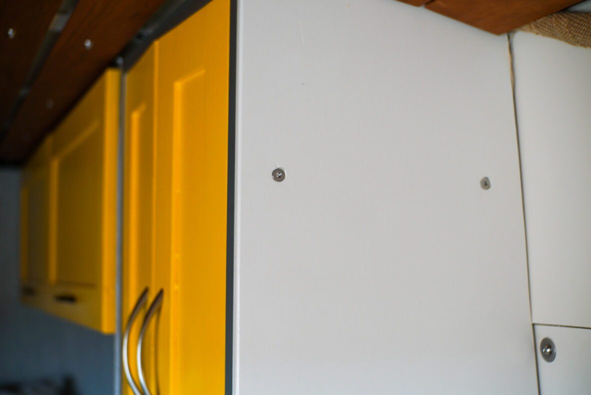 Fastening Panels to 80/20 Modules in your DIY Van Build