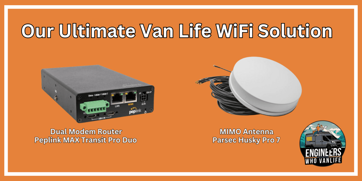 Peplink Router: Van Life Internet Ultimate Solution