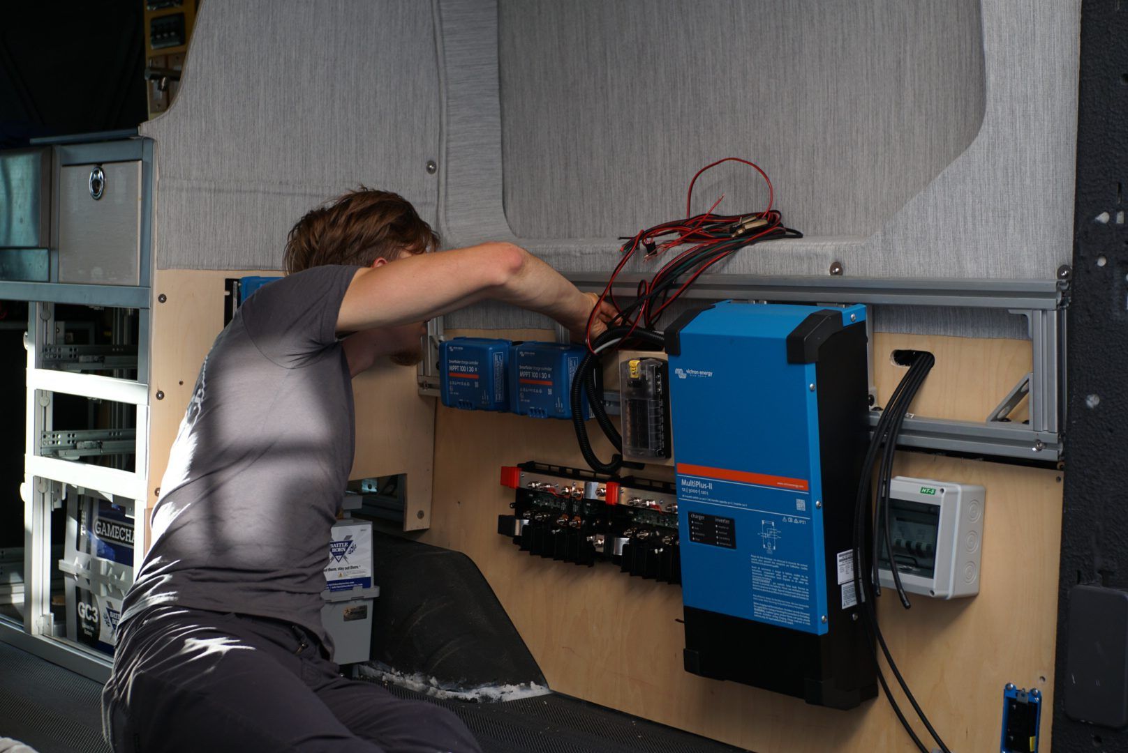 DIY 80/20 Campervan Bed System Guide • Engineers who Van Life