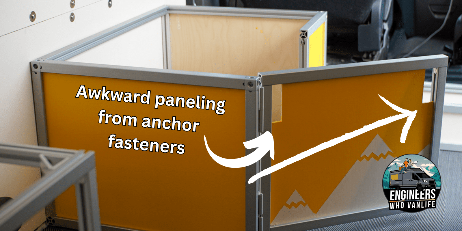 Recommended Fasteners for 80/20 Van Building